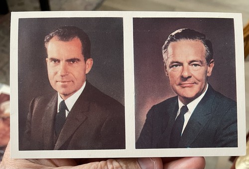 President RICHARD NIXON Gorgeous Signed Political Postcard | eBay
