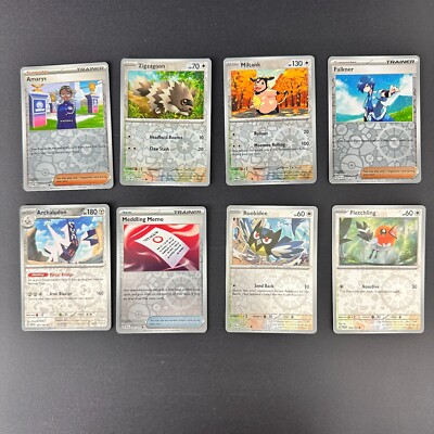 Mixed Pokémon & Trainer Cards Collection TCG Regular Bundle of 8 | eBay
