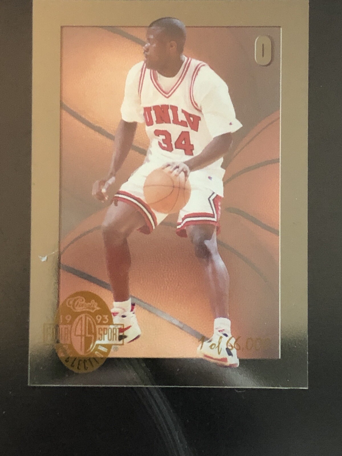 1993 Classic Four Sport Collection Clear Isaiah Rider #1 UNLV RC ...