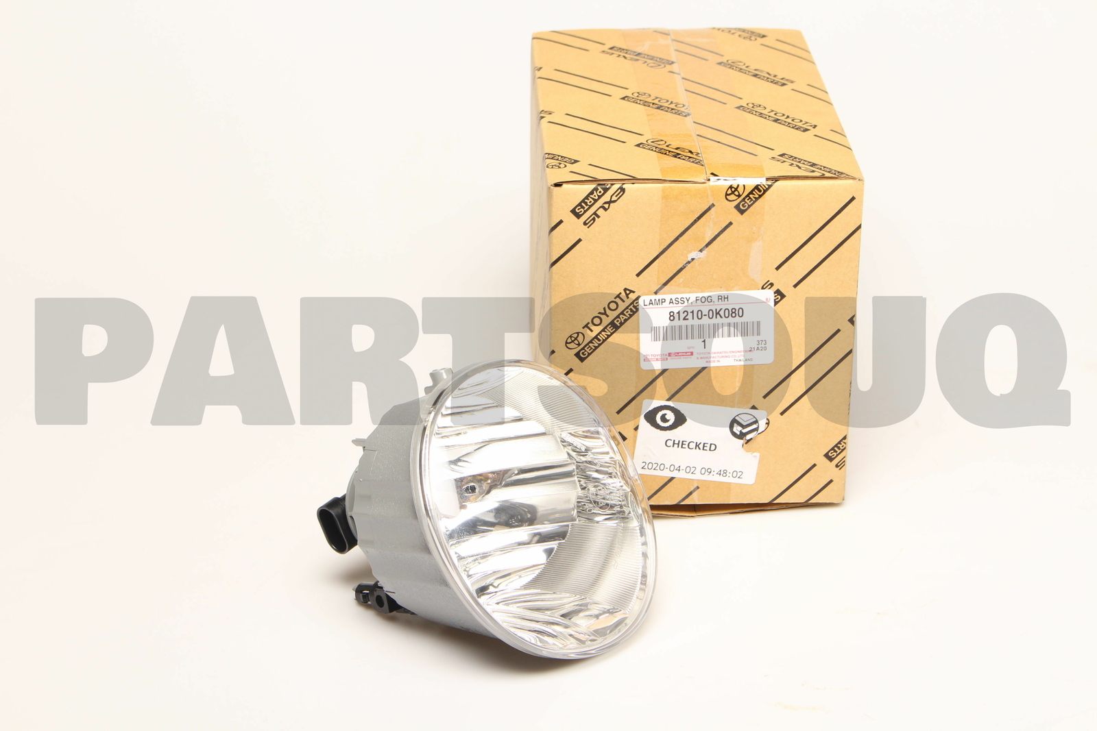 812100K080 Genuine Toyota LAMP ASSY, FOG 81210-0K080 | eBay
