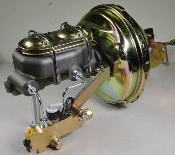 GM Chevelle Nova Camaro 9" Power Brake Booster &1" Master Cylinder Disc ...