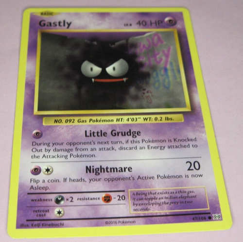 GASTLY 2016 XY - EVOLUTIONS BASIC/COMMON #47 | eBay Australia
