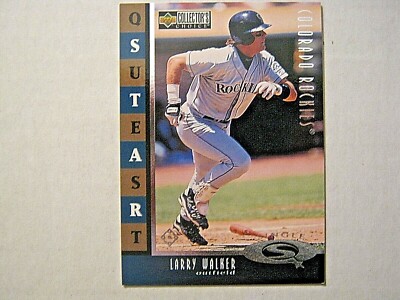 Larry Walker 1998 Upper Deck Collectors Choice Starquest Insert Card # ...