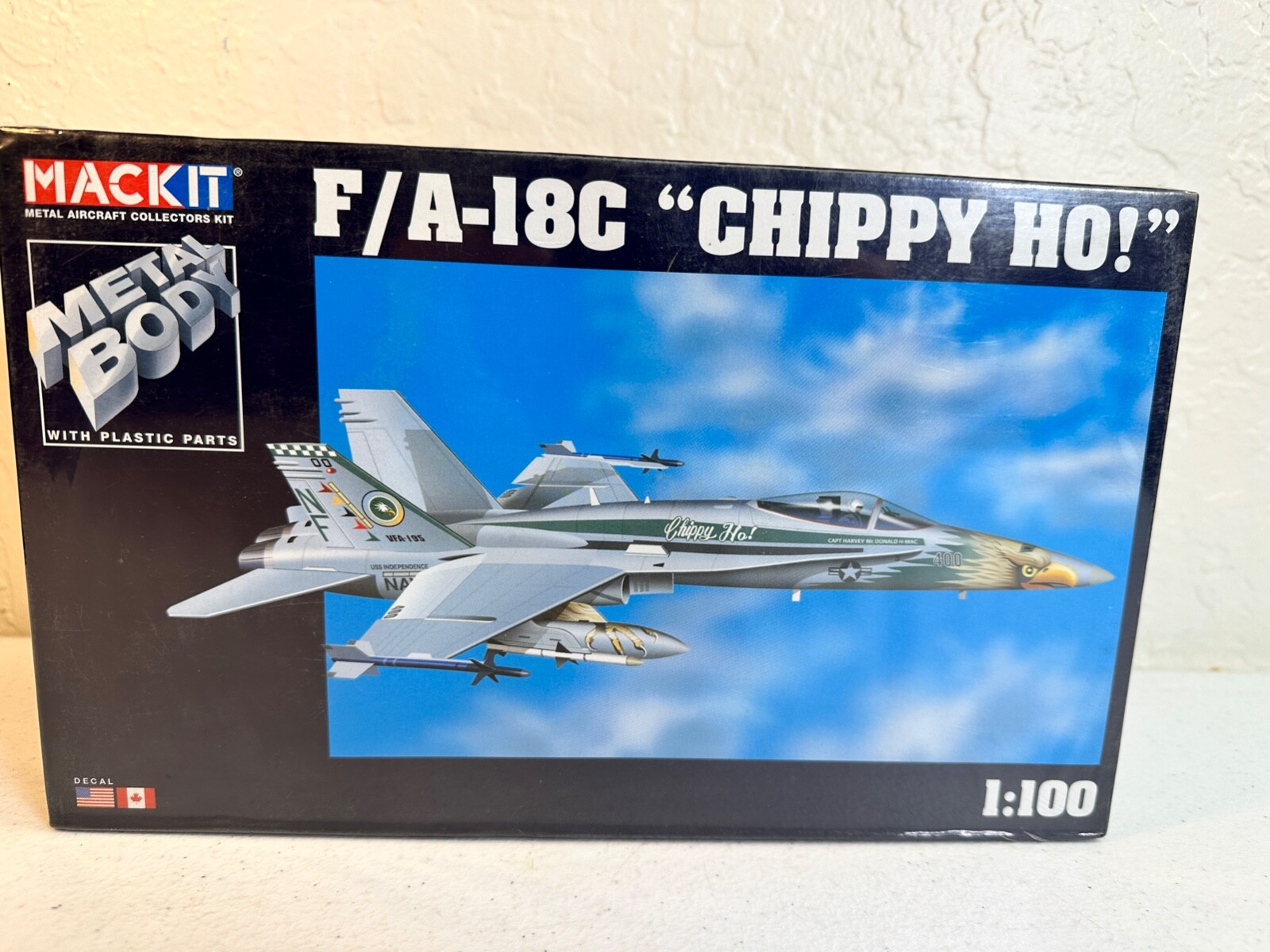MACKIT ARMOUR COLLECTION METAL KIT 1:100 SCALE F/A-18C "Chippy Ho ...