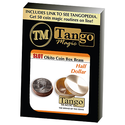 Slot Okito Coin Box Brass Half Dollar (B0019)by Tango -Trick | eBay