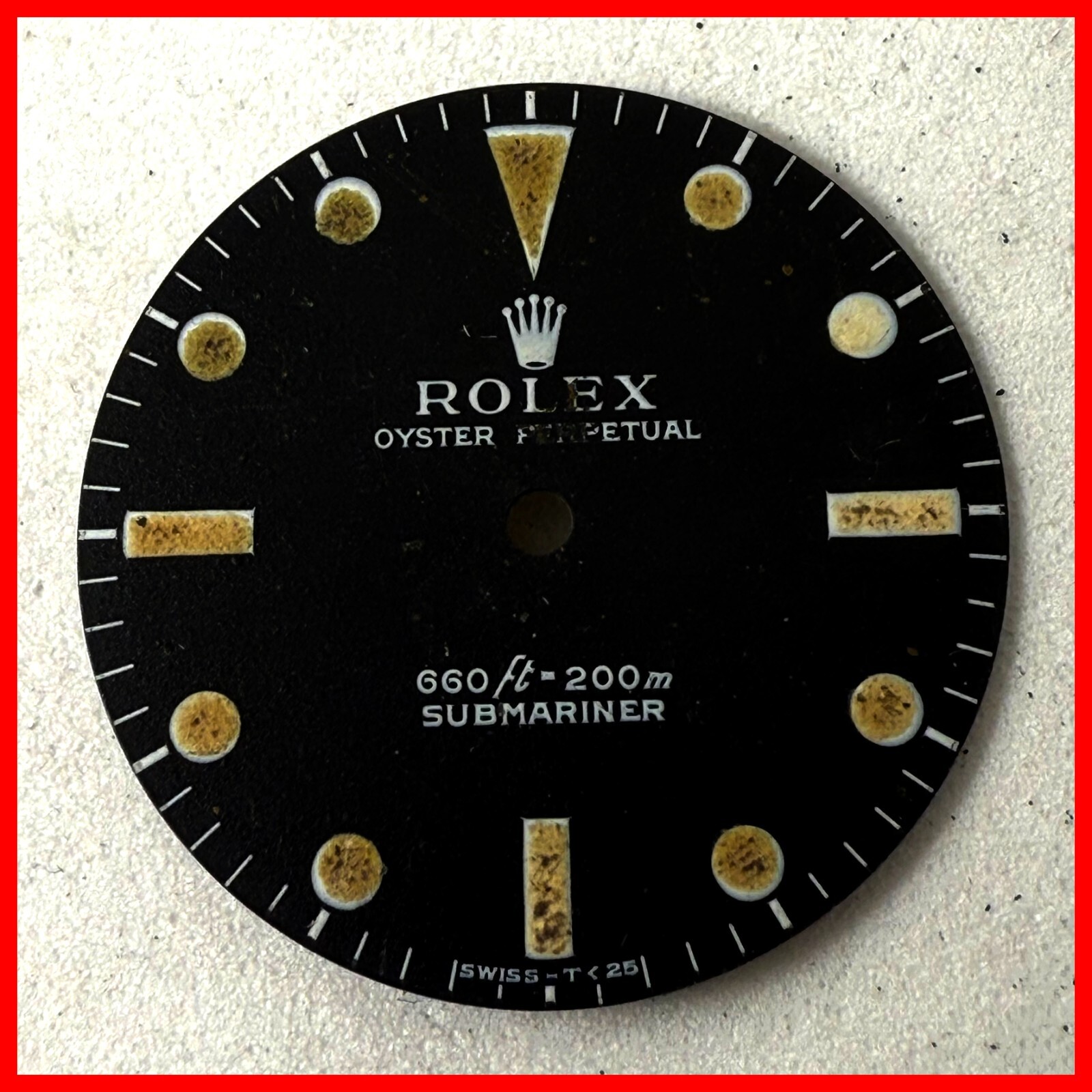 GENUINE VINTAGE ROLEX 5513 SUBMARINER ORIGINAL MATTE … - Gem