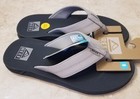 REEF Element TQT Flip Flop Sandals Bottle Opener Men sz 8 Grey Taupe ...
