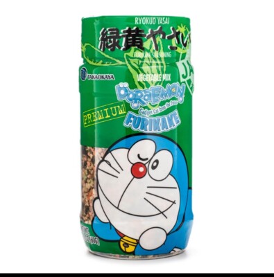 Japanese Takaokaya Doraemon Furikake Seasoning Topping Mix 2.1 oz, Pack ...