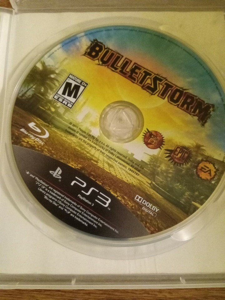 Bulletstorm -- Limited Edition (Sony PlayStation 3, 2011) 14633194579| eBay