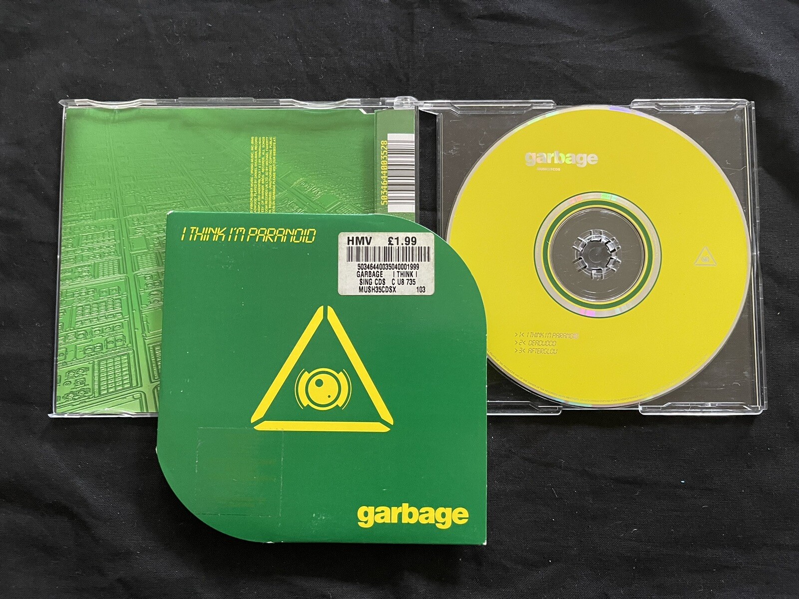 Garbage: I Think I'm Paranoid (2 x CD Single, 1998) CD 1 & 2 of a 2 CD Set 5034644003528 | eBay UK