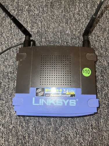 Linksys SpeedBooster Wifi Wireless-G Router WRT54GS - New in Box | eBay