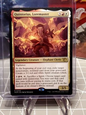 MTG Quintorius, Loremaster March of the Machine - NM | eBay