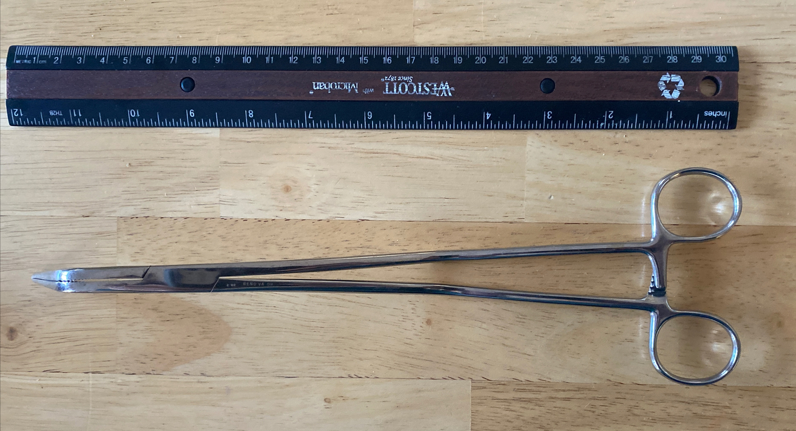 Weck 502172 Stainless Hayes 11-3/4” Anterior Resection Clamp | eBay