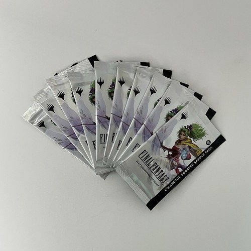 10x MTG Final Fantasy Collector Booster SAMPLE Packs *New Sealed* Free ...