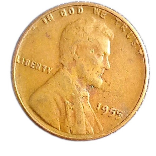 1955 Double Die Obverse Lincoln Wheat Penny Rare Brown Nice Poor Man's ...