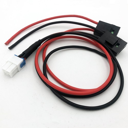 4 pin 12AWG DC power cable Yaesu Icom IC-7100 IC-7300 IC-7000 IC-7610 ...