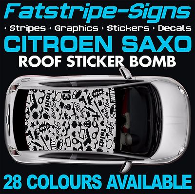 fits Citroen Saxo Graphics Stickers Decals Car Vinyl VTR VTS STICKER ...