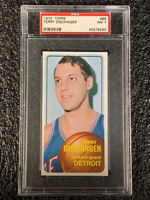 1970 Topps Basketball #96 Terry Dischinger PSA 7 | eBay