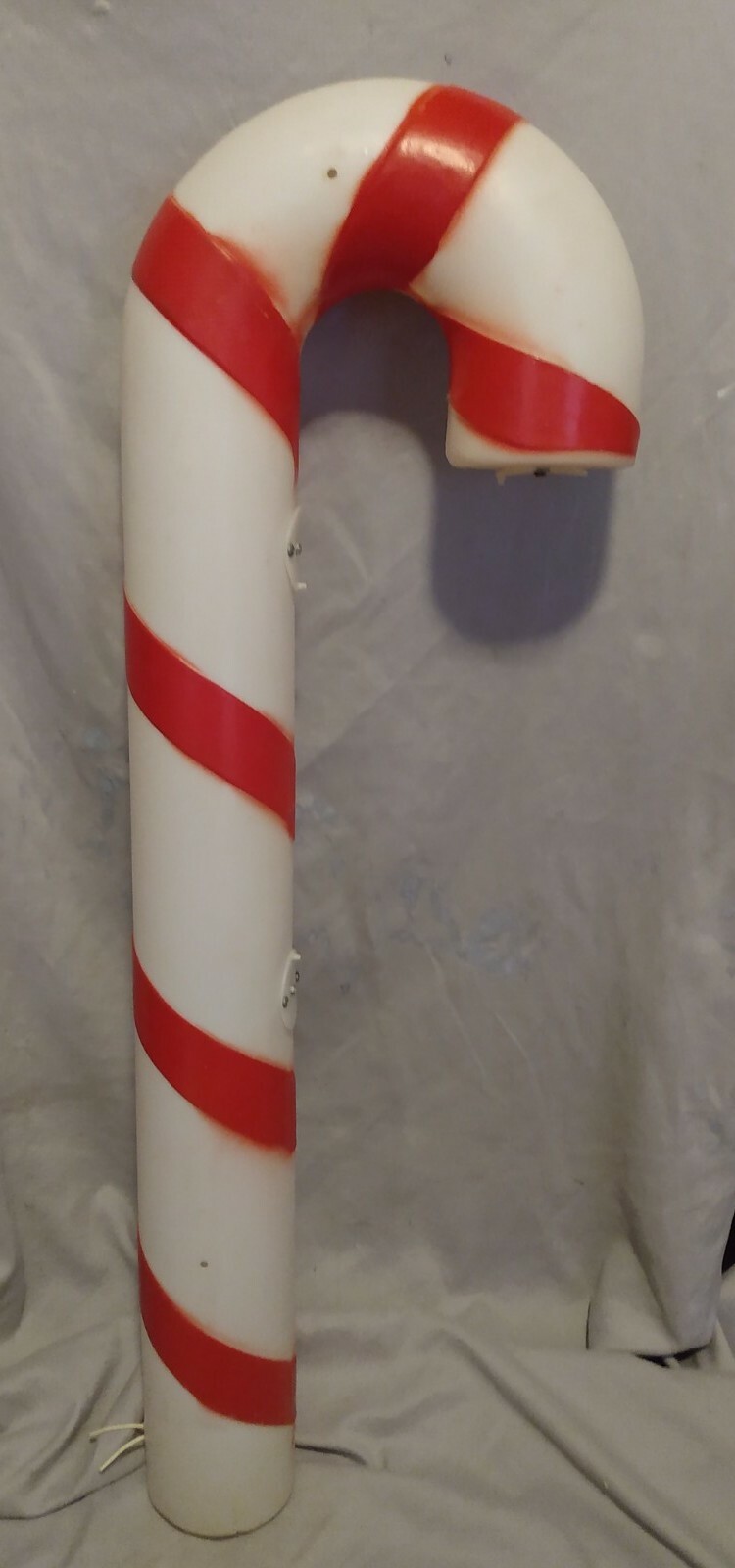 Vintage Candy Cane Lighted Blow Mold Christmas Candy Cane Yard Decor ...
