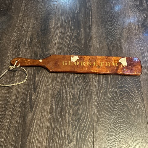 Vintage University Georgetown College Kentucky Fraternity Paddle KY ...