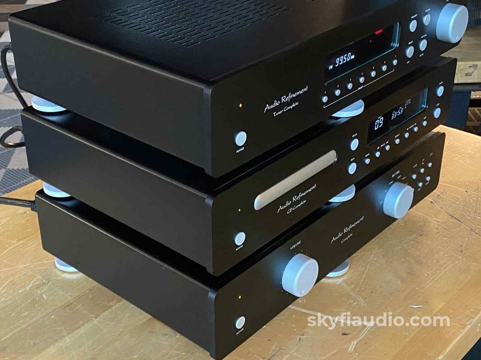 Audio Refinement Complete 3 Piece Set - Integrated Amp, CD, and Tuner ...