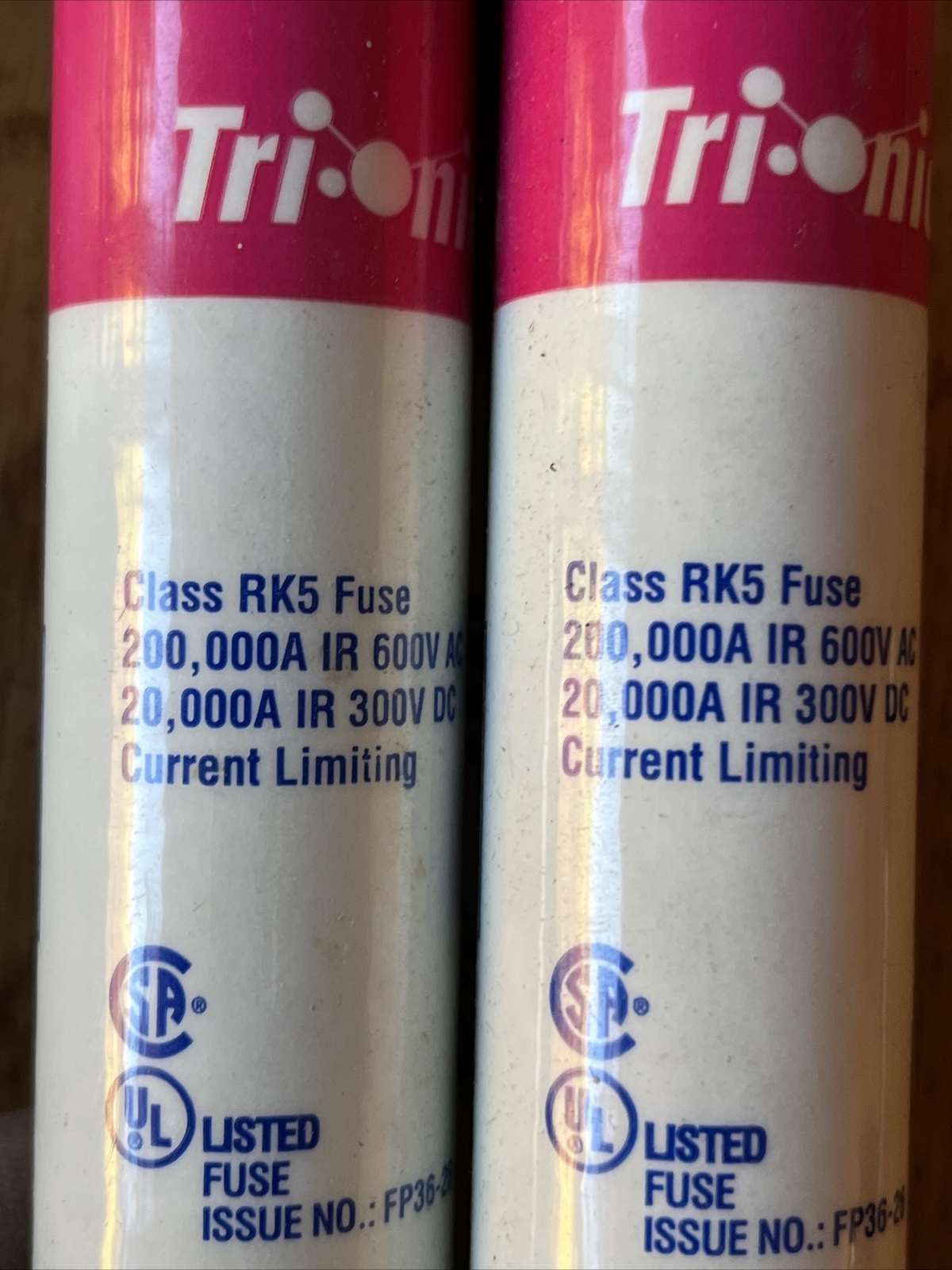 Time delay fuses used TRS40R 600v time delay dual element Sale Includes ...