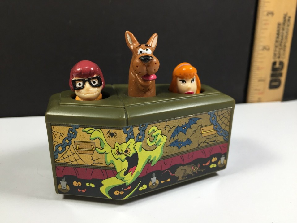 Vintage 1996 Burger King Cartoon Network Scooby-Doo Rolling Coffin Toy ...
