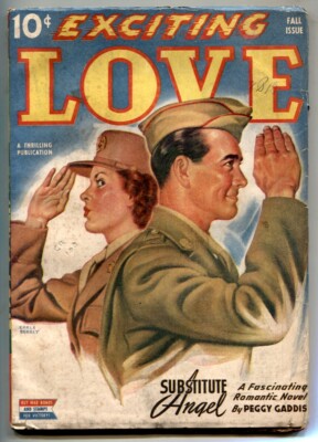 PULP: Exciting Love Pulp Fall 1943- Substitute Angel - Bergey cover | eBay