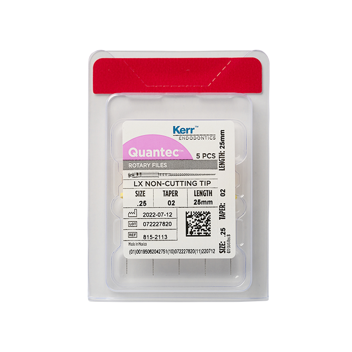 Kerr Endodontics Quantec Axxess ENG LX 55 /.02 21MM Files (5/Pack) | eBay