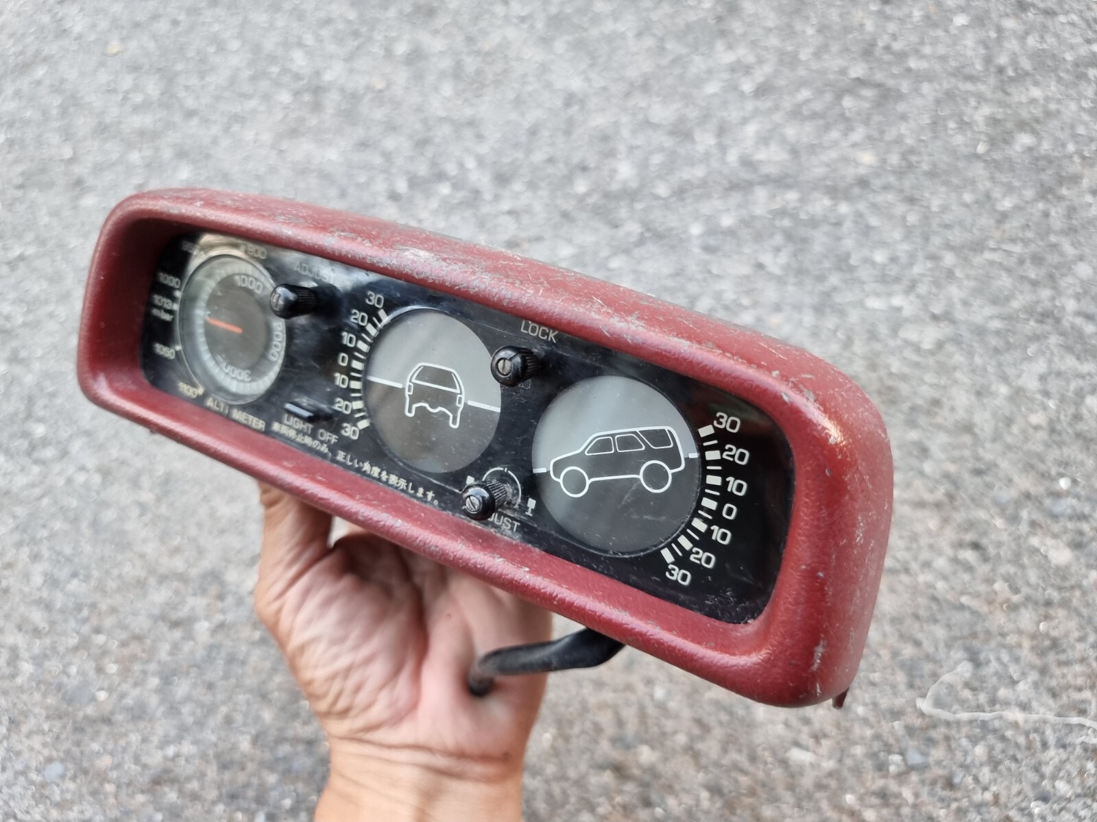 Toyota Hilux Surf LN130 altimeter clinometer Oem JDM | eBay