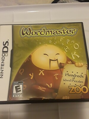 Wordmaster (Nintendo DS, 2008) 802068101923| eBay