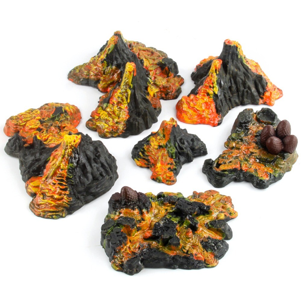 Realistic Mini Volcano Simulation Volcano Model Funny Educational ...