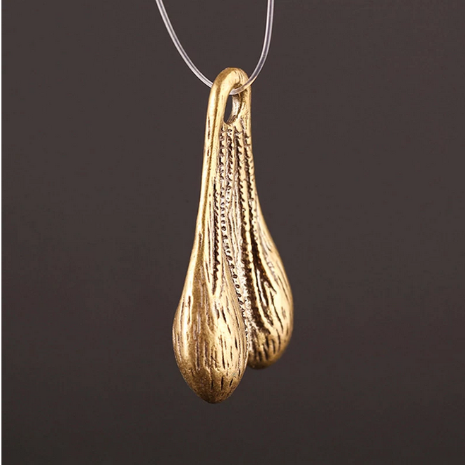 Balls Brass Key Ring Trucker Bag Biker Nuts Keychain Ball Mens Sack Fob ...