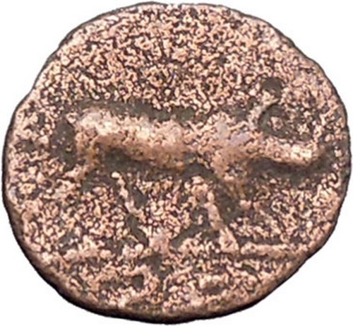 TRAJAN 98AD Quadrans Ancient Rare Roman Coin Hercules Calydonian Boar ...