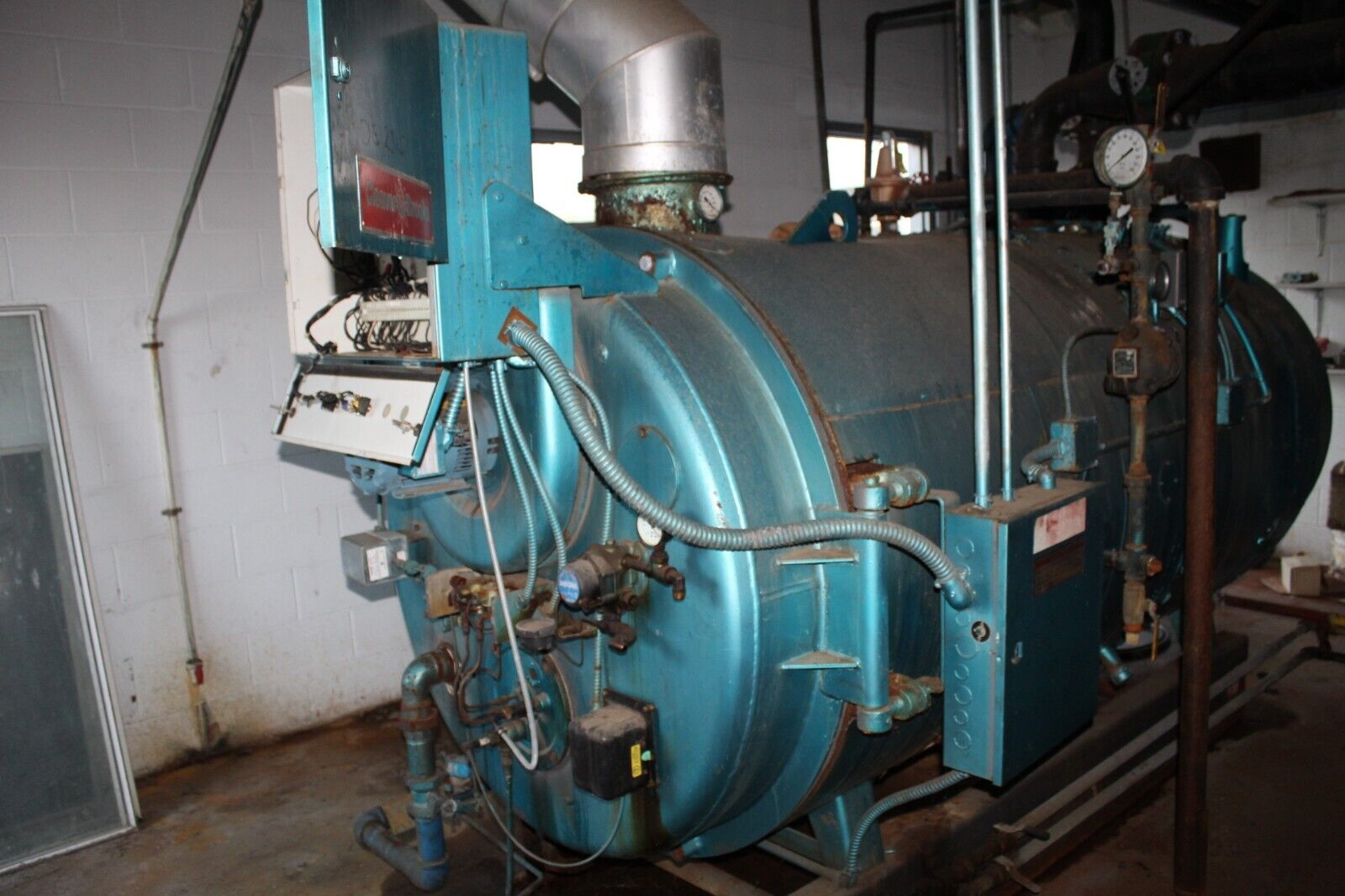 Cleaver Brooks Gas-Oil Fired Boiler CBH PACKAGED BOILER CBH 200-60 L ...