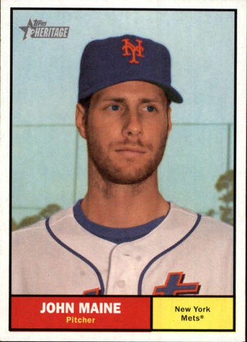 2010 Topps Heritage #319 John Maine Mets NM-MT | eBay