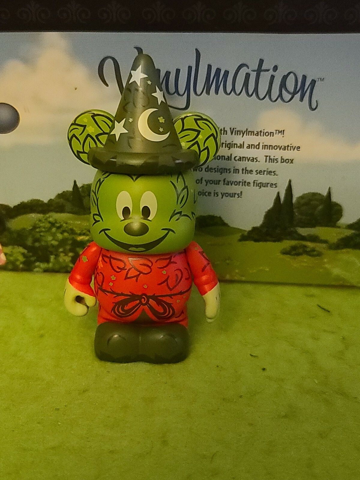 DISNEY Vinylmation 3" Park Set 1 Topiaries Sorcerer Mickey Mouse | eBay