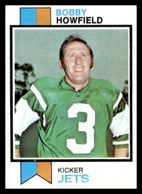 Bobby Howfield 1973 Topps #425 New York Jets RC Football Card | eBay