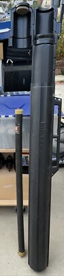 Flambeau Bazuka Portable Fishing Rod Travel Storage Tube Case 63"- 86 ...