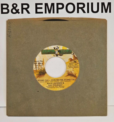 Ray Frushay & Mack Jackson: Stand Tall John Wayne/Ben Lilly 1979 7 ...