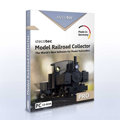 Stecotec Model Railroad Collector | CD-ROM | Train Railway Inventory ...