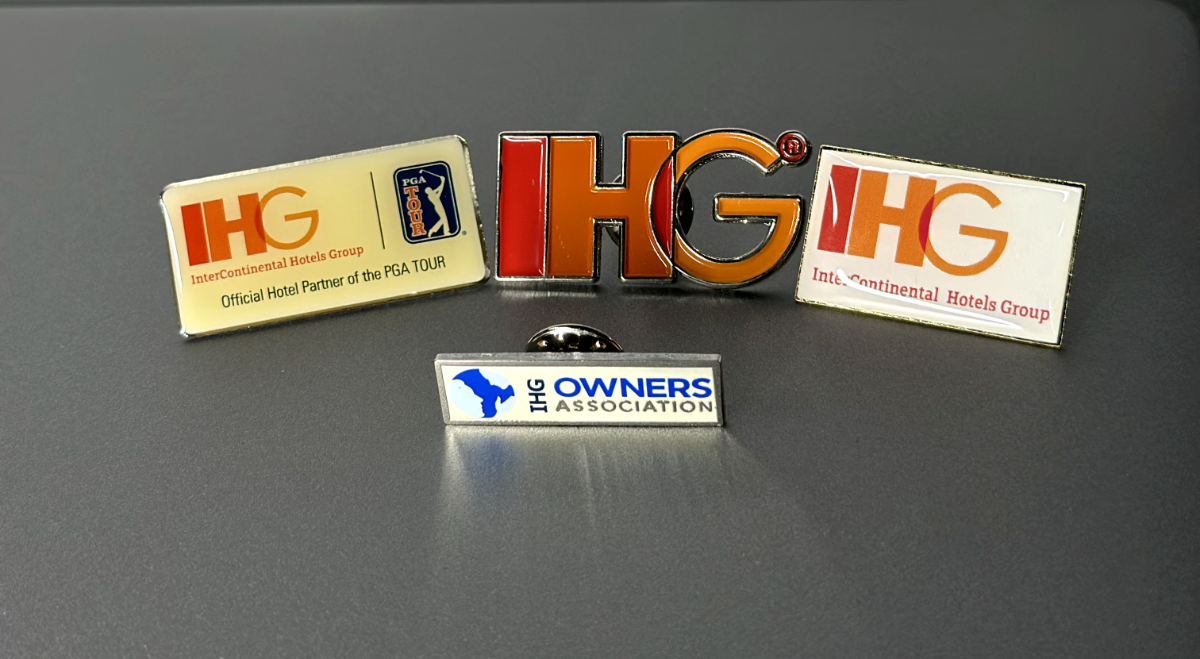 Lot of 4 Vintage InterContinental Hotels Group IHG Pins Hat Lapel Pins ...