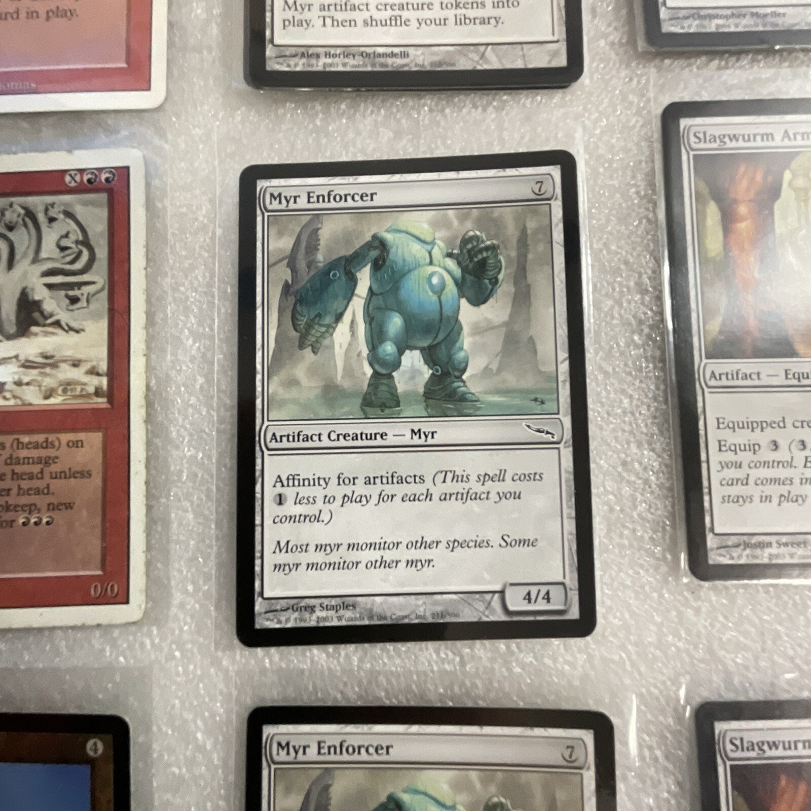 MTG Magic The Gathering 20 Card Lot Scroll Rack Skull Clamp ...