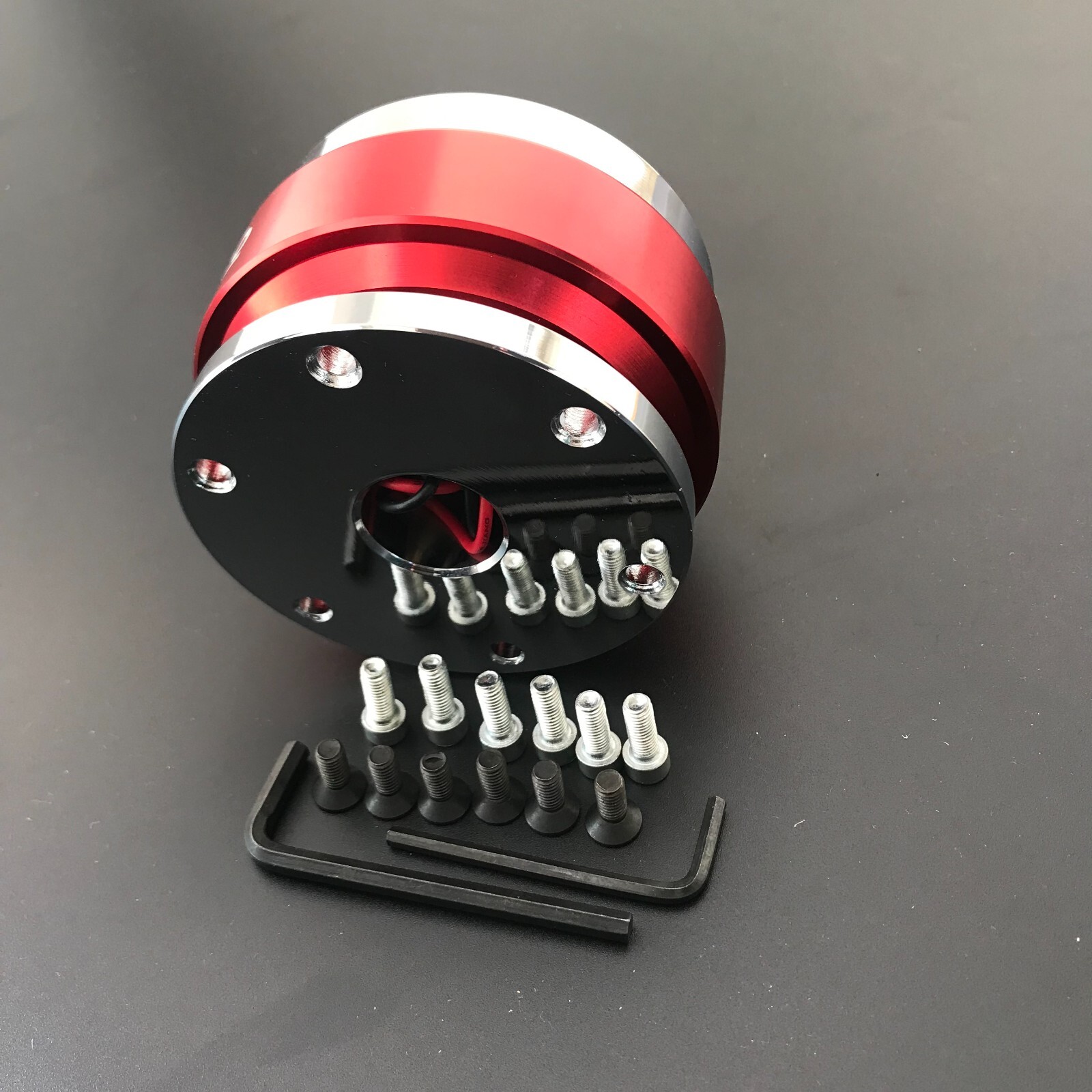 Universal Steering Wheel Ball Quick Release Adapter Boss Kit Hub Snap ...