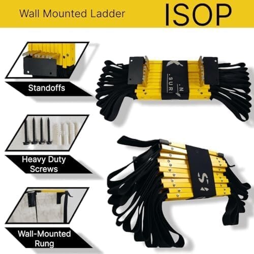 Permanent Fire Escape Ladder | Ladders for Egress, Window or Attic ...