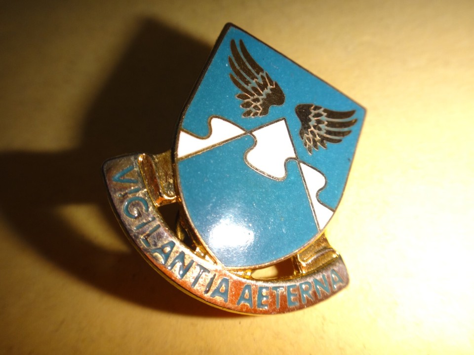 Vietnam War Unit Crest 4th Aviation VIGILANTIA AETERNA Distinctive Unit ...