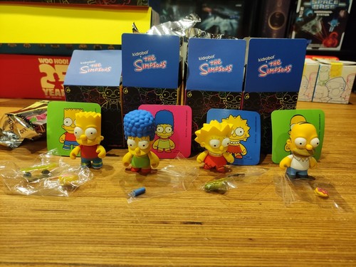 The Simpsons Kidrobot - Serie 1 - Vinyl Mini Figur, Homer, Bart, Lisa ...