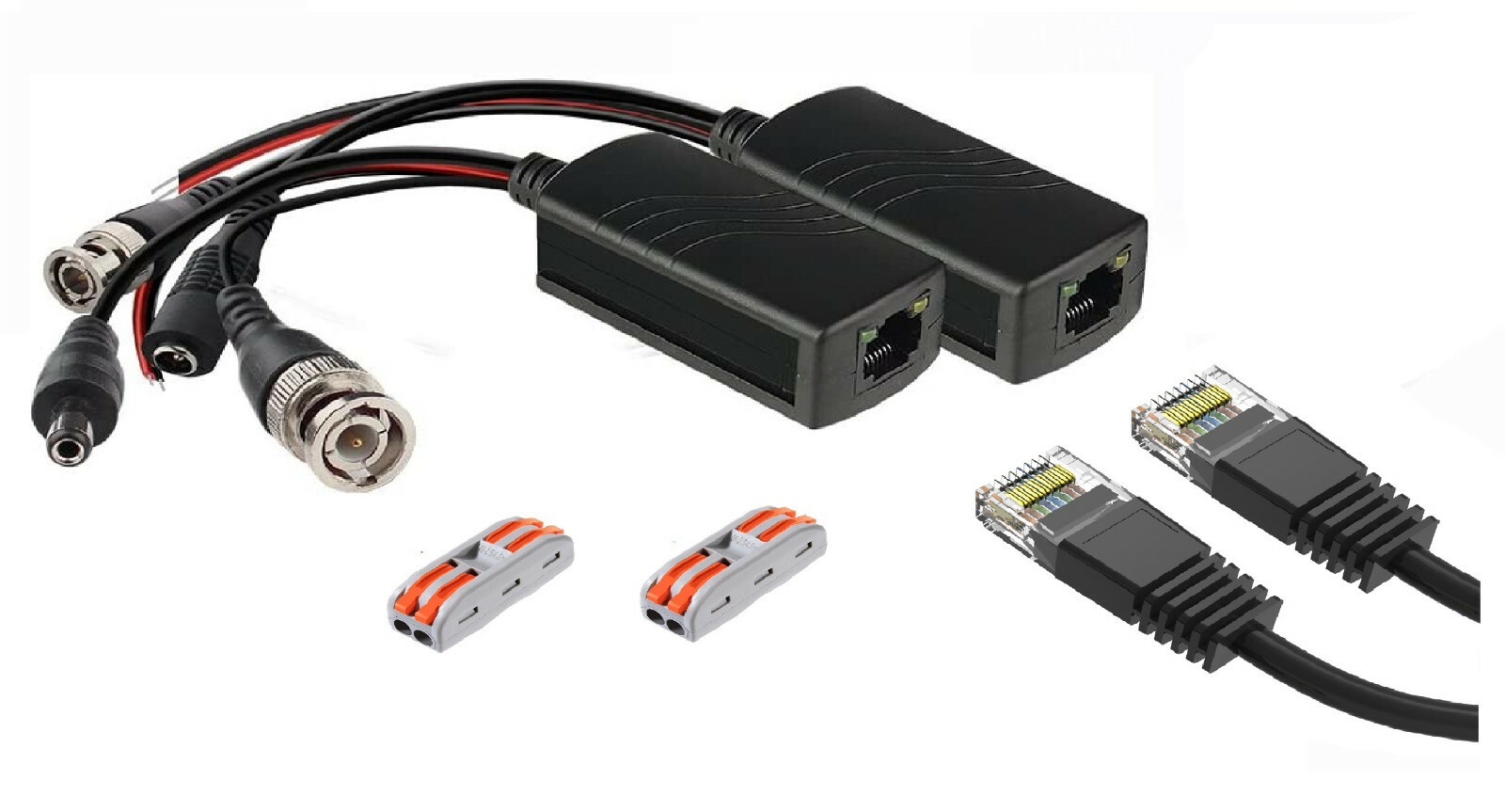 WennoW 100Ft PTZ Power Video & RS-485 Control Cable for Q-see Zmodo ...