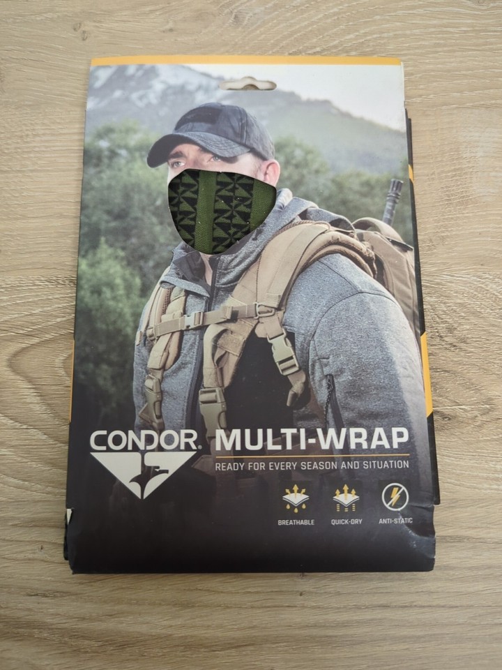 Condor Polyester Tactical Multi-Wrap Airsoft Neck Gaiter Balaclava Face ...