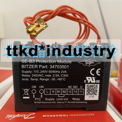 1PCS NEW compressor module SE-B3 34703501 protector temperature control ...